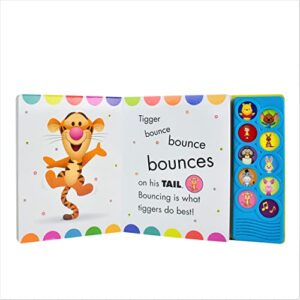 Disney Baby Winnie the Pooh - Head to Toe! 10-Button Sound Book - PI Kids (Play-A-Song)