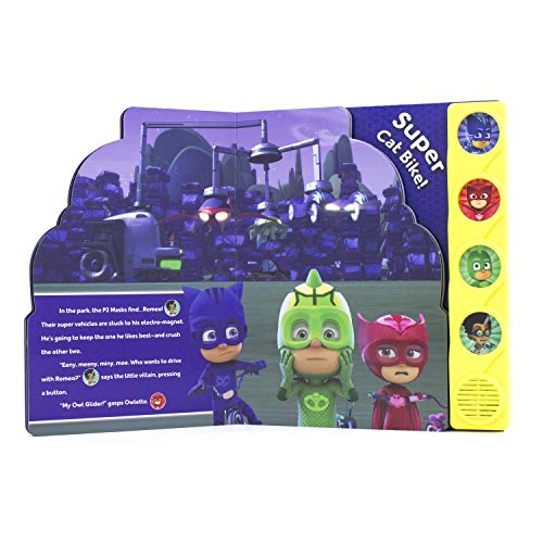 PJ Masks - Super Cat Bike! Sound Book - Play-a-Sound - PI Kids