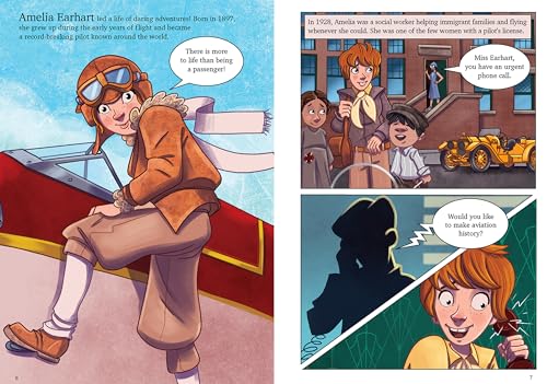 It's Her Story - Amelia Earhart - A Graphic Novel