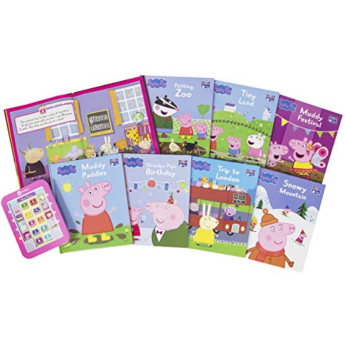 Peppa Pig Me Reader Electronic Reader and 8-Sound Book Library - PI Kids