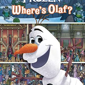 Disney Frozen - Where’s Olaf? Look and Find Activity Book - Includes Elsa, Anna, and More Frozen Favorites - PI Kids