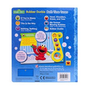 Sesame Street - Rubber Duckie Bath Time Tunes Sound Book - PI Kids (Play-A-Song)