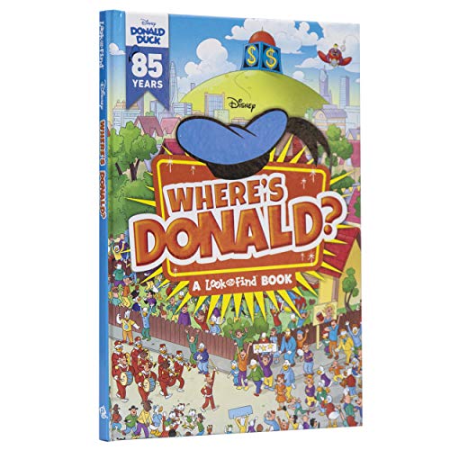 Disney Donald Duck - Where's Donald? A Look and Find Book - PI Kids