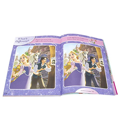 Disney Princess Cinderella, Ariel, Belle, and More! - Lots and Lots of Look And Find Activity Book - PI Kids