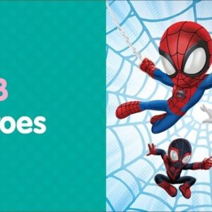 Marvel Spidey and his Amazing Friends - My First Library 12 Board Book Set - First Words, Alphabet, Numbers, and More Baby Books - PI Kids