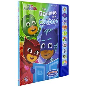 PJ Masks - I'm Ready to Read with Catboy Interactive Read-Along Sound Book - Great for Early Readers - PI Kids (Play-A-Sound)