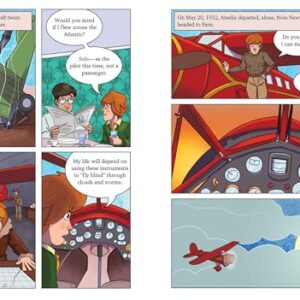 It's Her Story - Amelia Earhart - A Graphic Novel