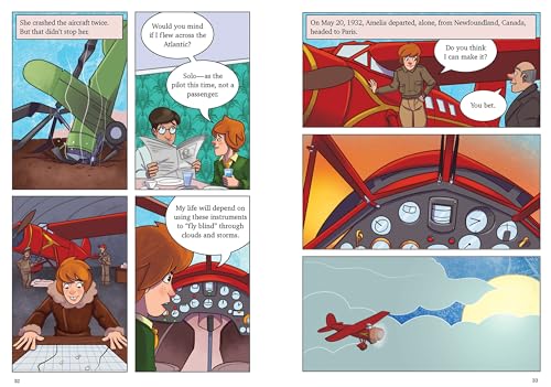 It's Her Story - Amelia Earhart - A Graphic Novel