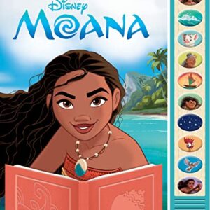 Disney Moana - I'm Ready to Read with Moana Interactive Read-Along Sound Book - Great for Early Readers - PI Kids