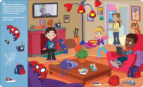 Marvel Spider-man - Spidey and His Amazing Friends - First Look and Find Activity Book - PI Kids