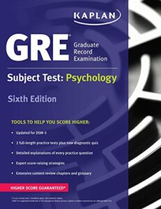 gre subject test: psychology (kaplan test prep)