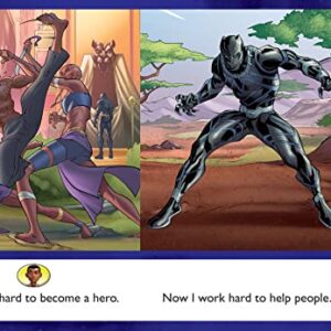 Marvel Black Panther - I'm Ready to Read with Black Panther Interactive Read-Along Sound Book - Great for Early Readers - PI Kids