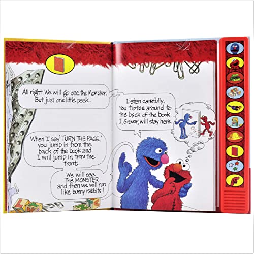 Sesame Street with Elmo and Grover - Another Monster at the End of This Sound Book - Read Along Book Voiced by Elmo and Grover - PI Kids