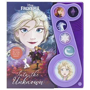 Disney Frozen 2 Elsa, Anna, Olaf, and More! - Into the Unknown Little Music Note Sound Book - PI Kids (Play-A-Song)