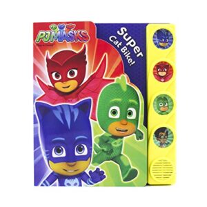 pj masks - super cat bike! sound book - play-a-sound - pi kids