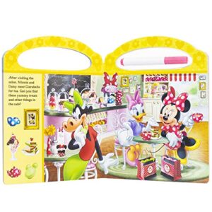 Disney Minnie Mouse - Write-and-Erase Look and Find - Wipe Clean Learning Board - PI Kids