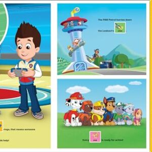 PAW Patrol Chase, Skye, Marshall, and More! First Words 30-Button Sound Book Great for Early Learning PI Kids