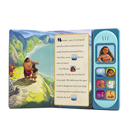 Disney Moana - I Am Moana Little Sound Book - PI Kids (Disney Moana: Play-A-Sound) (Play-A-Song)