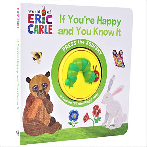 World of Eric Carle, If You're Happy and You Know It - Squishy Button Sound Book - PI Kids (Play-A-Sound)