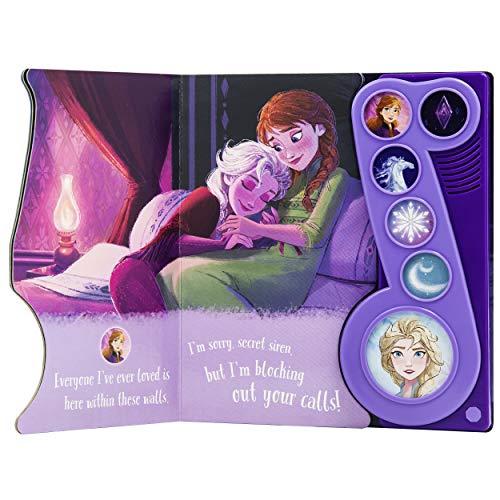 Disney Frozen 2 Elsa, Anna, Olaf, and More! - Into the Unknown Little Music Note Sound Book - PI Kids (Play-A-Song)