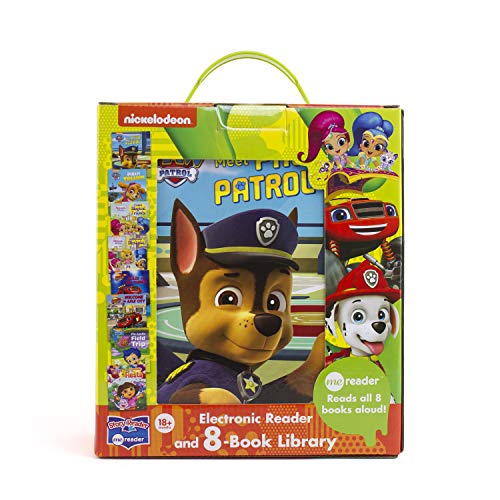 Nick Jr. - Paw Patrol, Bubble Guppies, and more! Me Reader Electronic Reader 8-Book Library - PI Kids