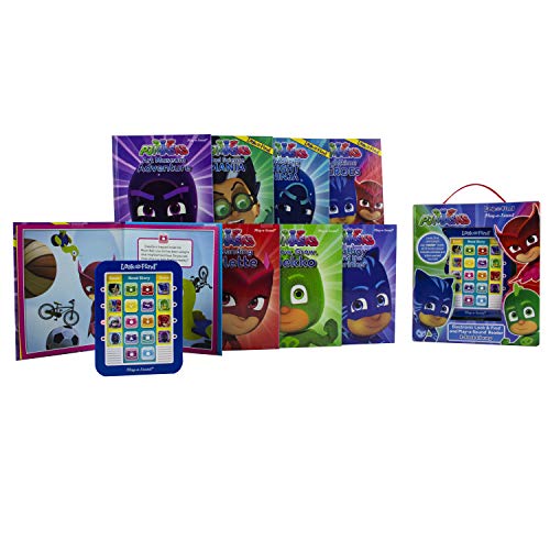 PJ Masks Catboy, Owlette, Gekko and More! - Me Reader Electronic Reader and 8 Sound Book Library - PI Kids