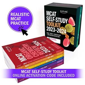 MCAT Self-Study Toolkit 2023-2024: Includes MCAT Complete 7 Book Set, 6 Full-Length Online Practice Tests + Customizable 3,000 Question Practice Bank