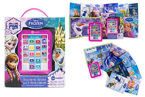 Disney Frozen Elsa, Anna, Olaf, and More! - Me Reader Electronic Reader and 8-Sound Book Library – Great Alternative to Toys for Christmas - PI Kids