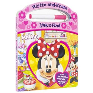 Disney Minnie Mouse - Write-and-Erase Look and Find - Wipe Clean Learning Board - PI Kids