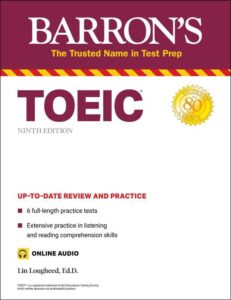 toeic (with online audio) (barron's test prep)