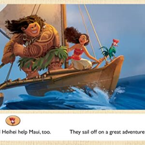 Disney Moana - I'm Ready to Read with Moana Interactive Read-Along Sound Book - Great for Early Readers - PI Kids