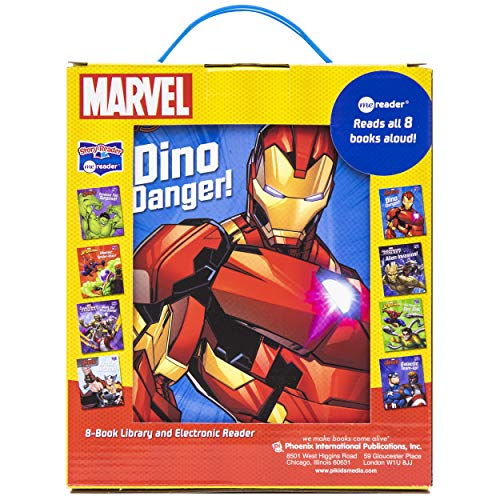 Marvel Super Heroes Spider-man, Avengers, Guardians, and More! - Me Reader Electronic Reader with 8 Book Library - PI Kids