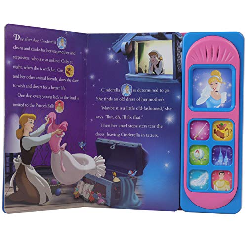 Disney Princess - Cinderella A Timelss Tale Sound Book - PI Kids (Play-A-Sound)