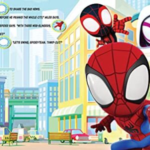 Marvel Spider-man - Spidey and His Amazing Friends - Go-Webs-Go! Interactive Book and 5-Sound Wristband - PI Kids