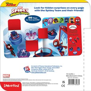 Marvel Spidey and his Amazing Friends - Lift-a-Flap Spidey Search! Look and Find Activity Book - PI Kids