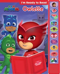 pj masks - i'm ready to read with owlette sound book pi kids