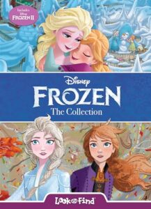 disney frozen elsa, anna, olaf, and more! - look and find collection - includes scenes from frozen 2 and frozen - pi kids