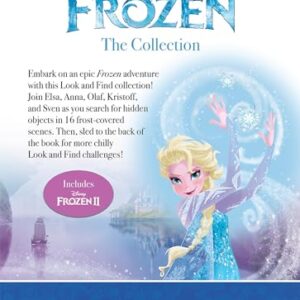 Disney Frozen Elsa, Anna, Olaf, and More! - Look and Find Collection - Includes Scenes from Frozen 2 and Frozen - PI Kids