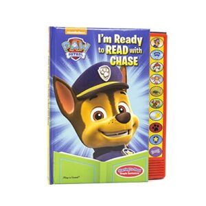 Paw Patrol - I'm Ready To Read with Chase Sound Book - Play-a-Sound - PI Kids