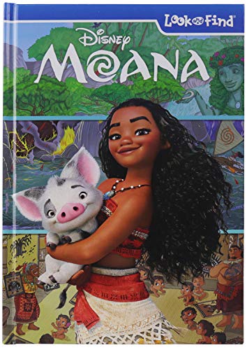 Disney Moana Look and Find Activity Book - PI Kids