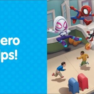 Marvel Spidey and his Amazing Friends - My First Library 12 Board Book Set - First Words, Alphabet, Numbers, and More Baby Books - PI Kids