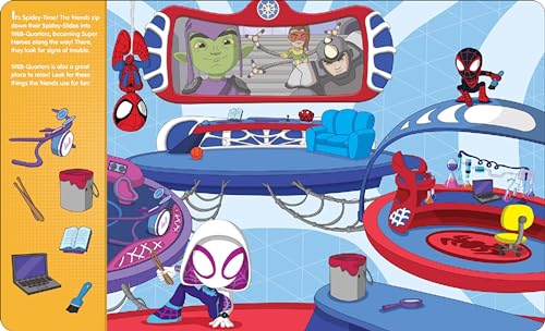 Marvel Spider-man - Spidey and His Amazing Friends - First Look and Find Activity Book - PI Kids