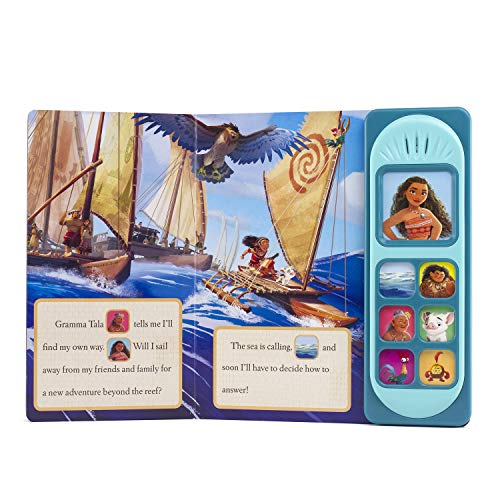 Disney Moana - I Am Moana Little Sound Book - PI Kids (Disney Moana: Play-A-Sound) (Play-A-Song)