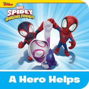 Marvel Spidey and his Amazing Friends - My First Library 12 Board Book Set - First Words, Alphabet, Numbers, and More Baby Books - PI Kids