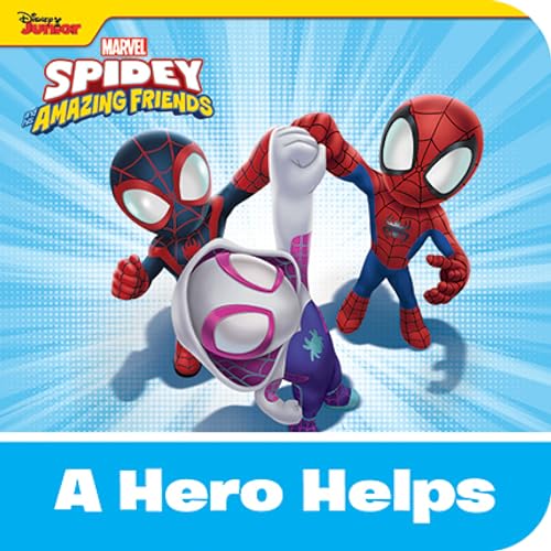 Marvel Spidey and his Amazing Friends - My First Library 12 Board Book Set - First Words, Alphabet, Numbers, and More Baby Books - PI Kids