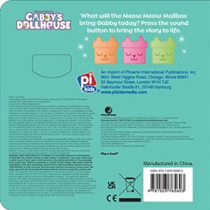 DreamWorks Gabby's Dollhouse - Meow Meow Mailbox Sound Book - PI Kids