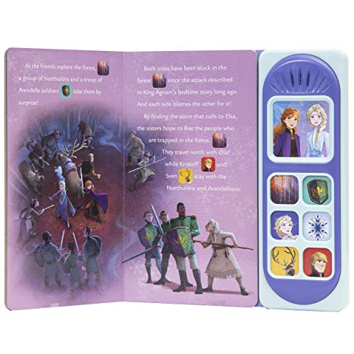 Disney Frozen 2 Elsa, Anna, and Olaf - Stronger Together Little Sound Book – PI Kids (Play-A-Sound)