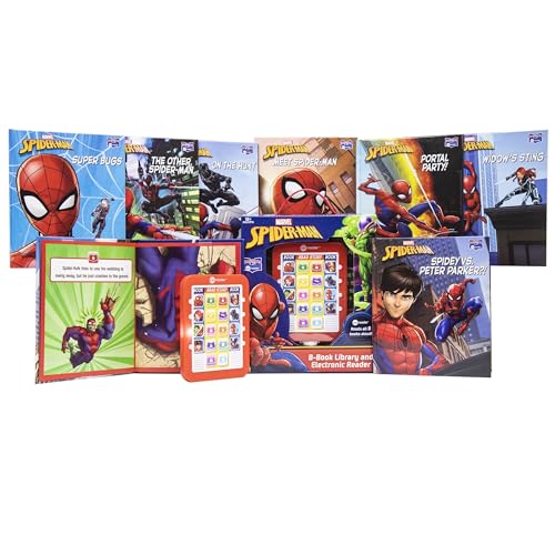 Marvel - Spider-man Me Reader Electronic Reader and 8 Sound Book Library - PI Kids