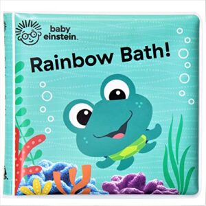 baby einstein - rainbow bath! waterproof bath book / bath toy - pi kids