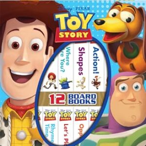 Disney Toy Story Woody, Buzz Lightyear, and More! - My First Library Board Book Block 12-Book Set - PI Kids